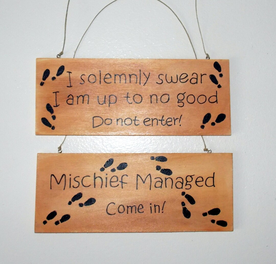 Up to No Good Door Sign - Etsy