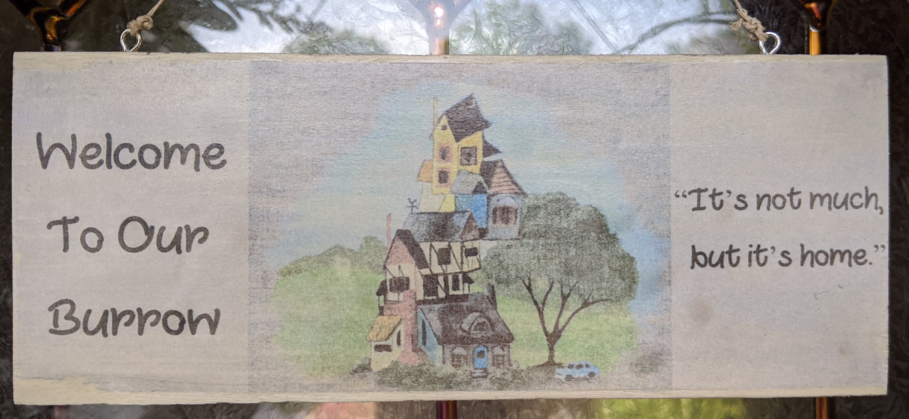 Burrow Door Sign - Etsy