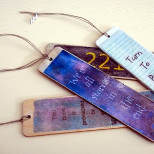 Rustic Fandom Bookmarks - Etsy