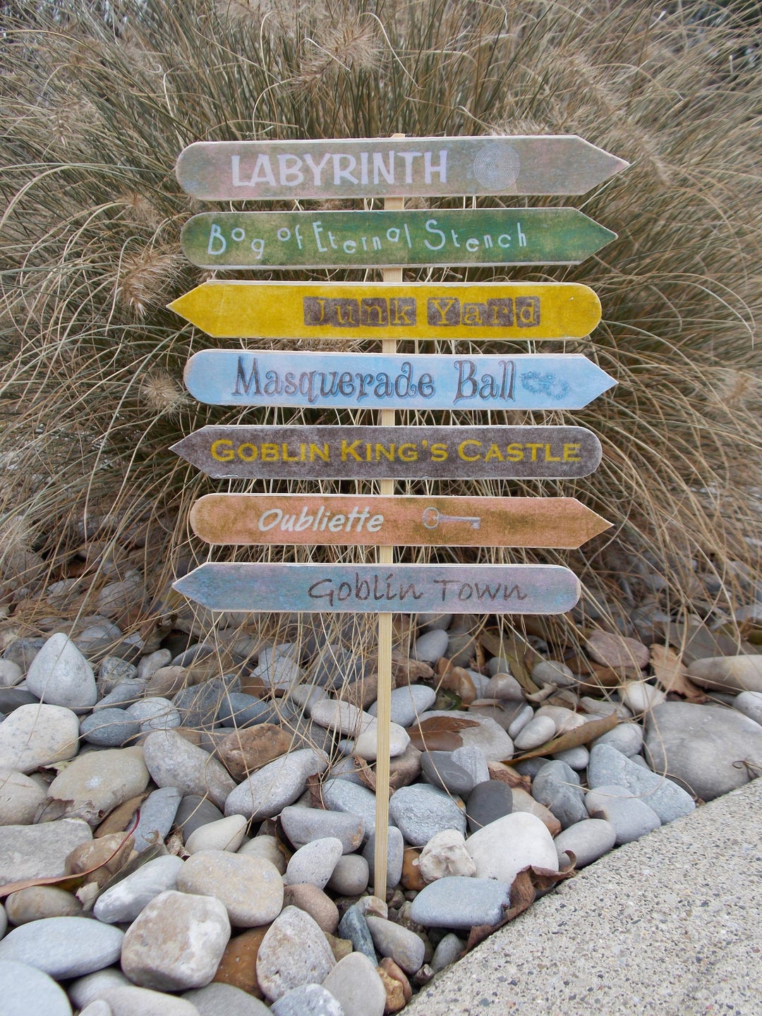 Labyrinth Sign Post - Etsy