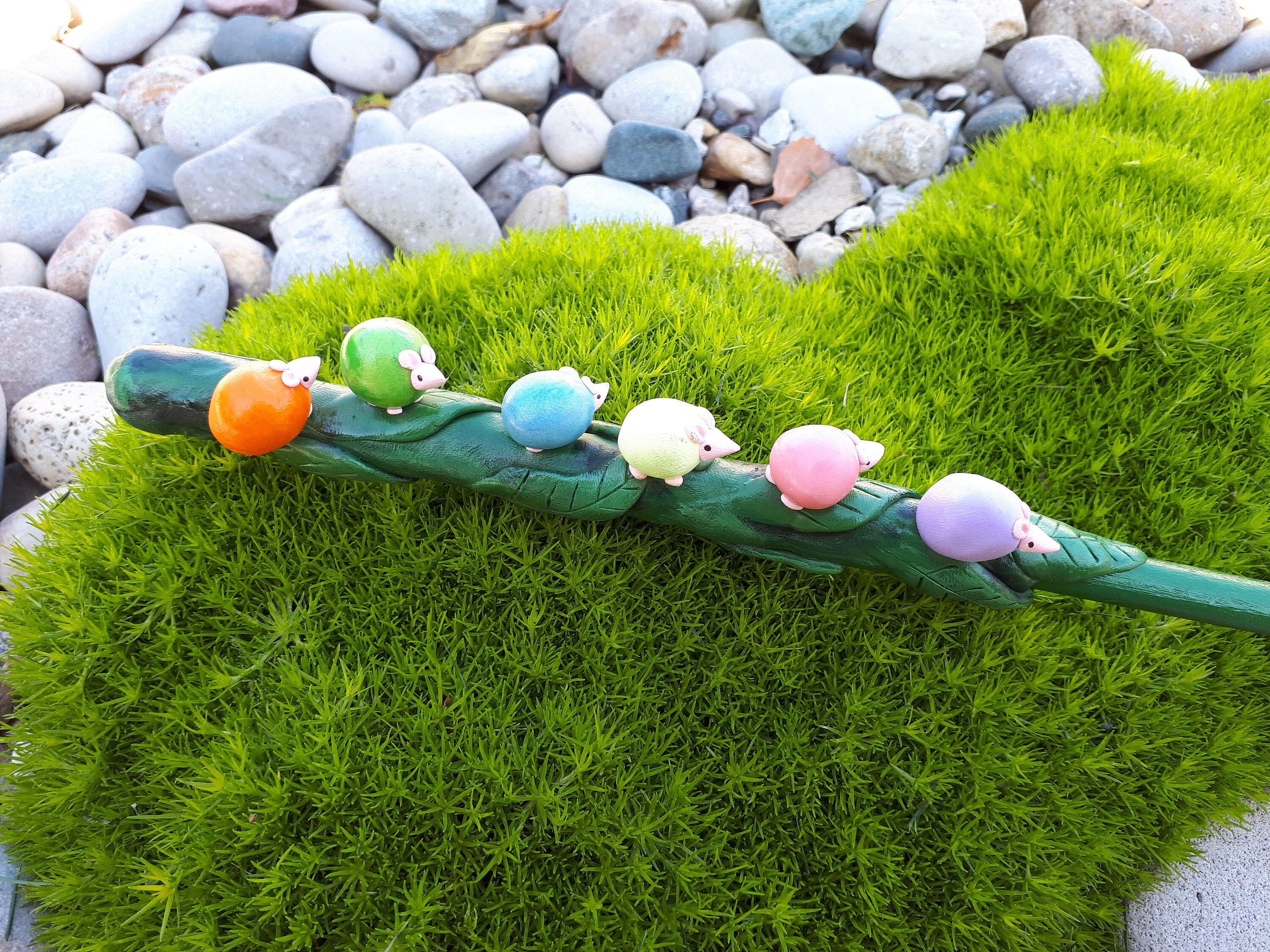 Handcrafted Puffs Wand: Wizard Fandom Cosplay Prop - Etsy