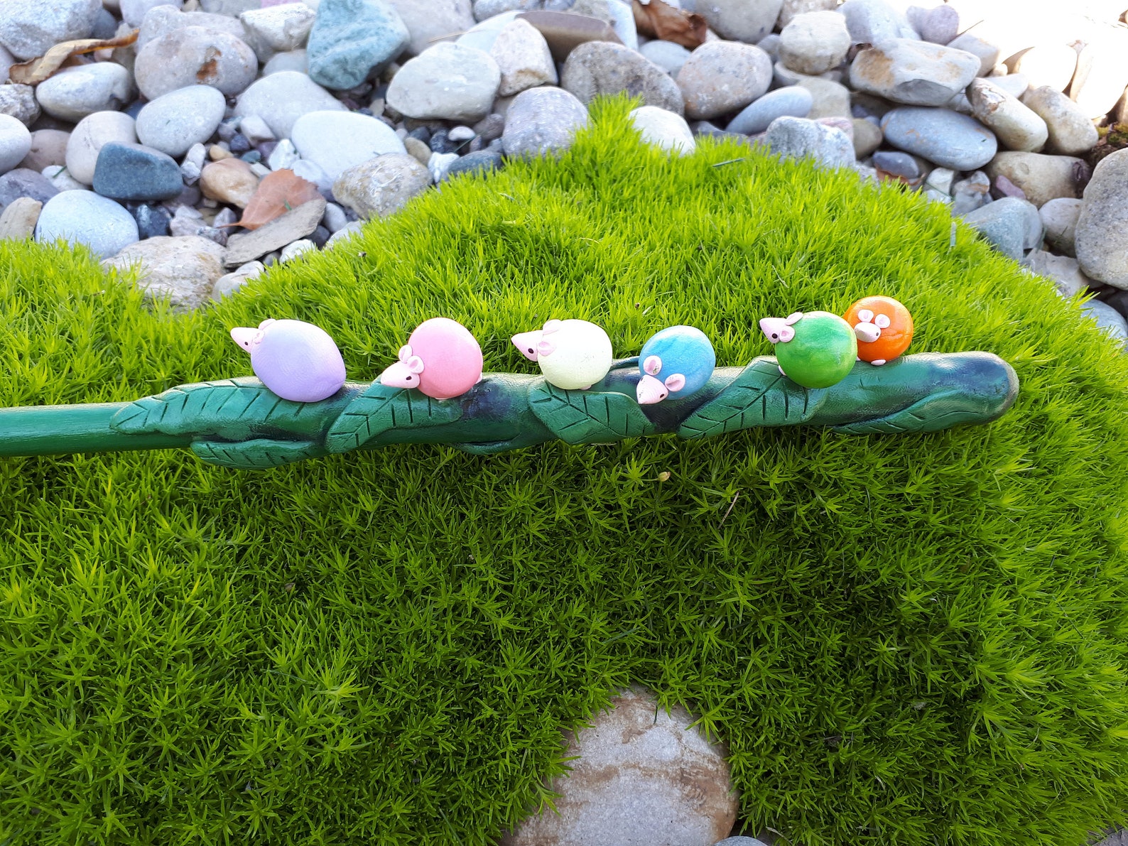 Handcrafted Puffs Wand: Wizard Fandom Cosplay Prop - Etsy