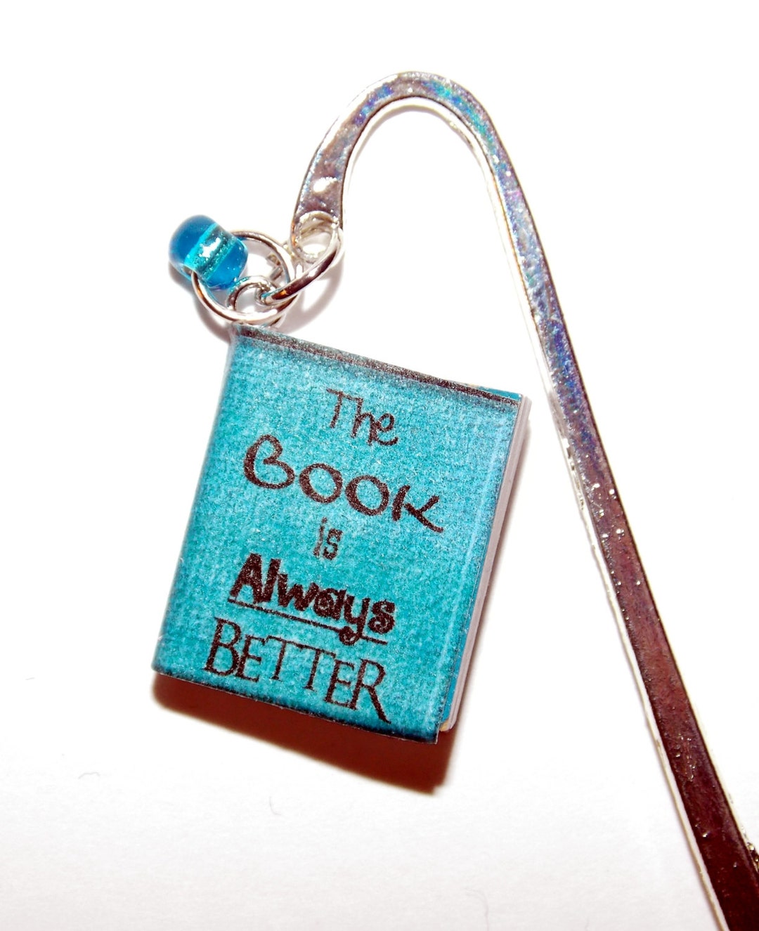 The Book is Always Better Bookmark - Etsy