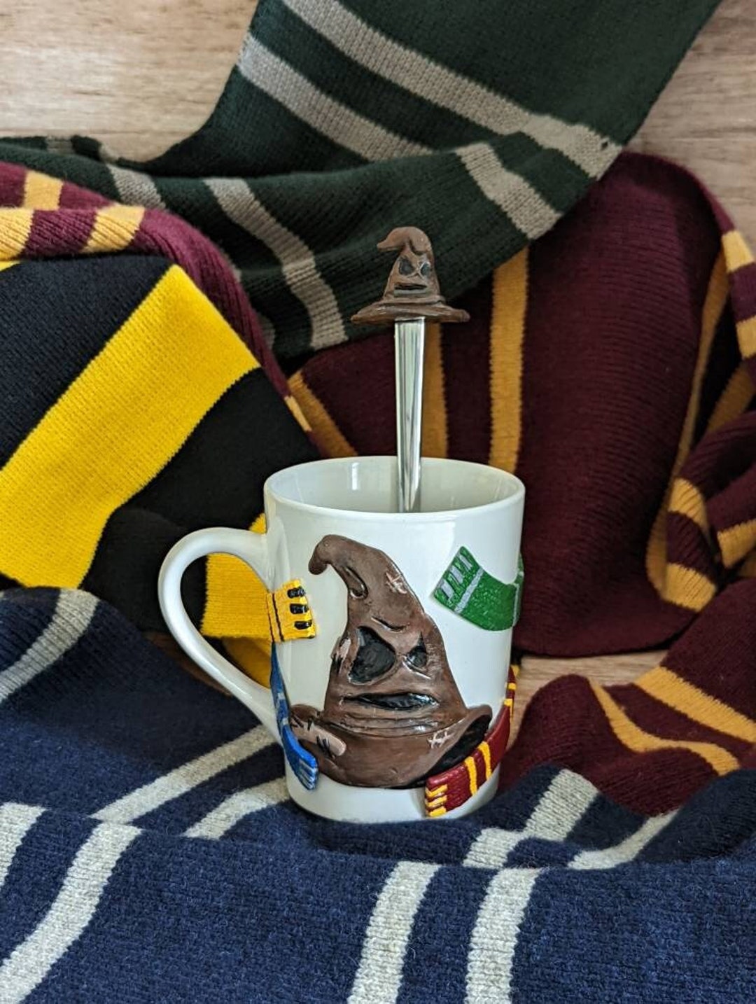 Hat Mug and Spoon Set - Etsy