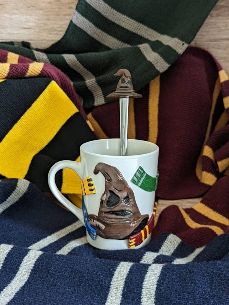 Hat Mug and Spoon Set - Etsy