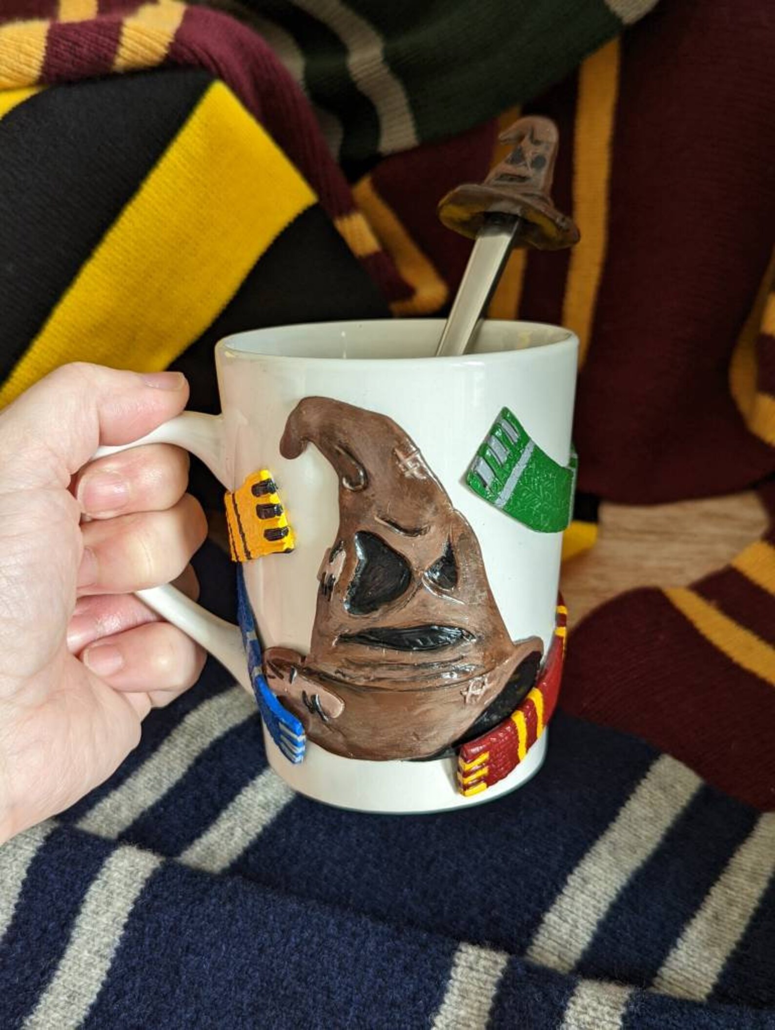 Hat Mug and Spoon Set - Etsy