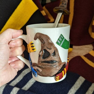 Hat Mug and Spoon Set - Etsy