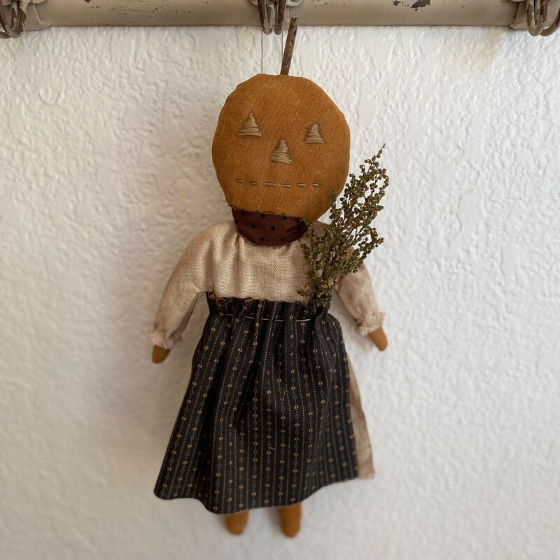 Primitive Autumn Doll - Etsy