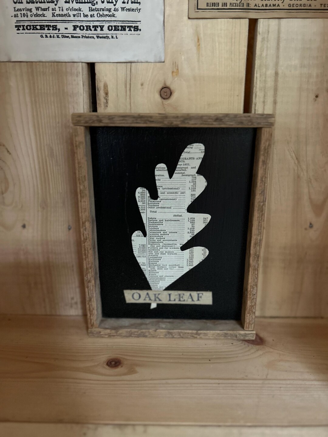 Primitive Fall Wood Sign No. 1~ Fall Leaf Wood Sign~ Fall Home Decor ...