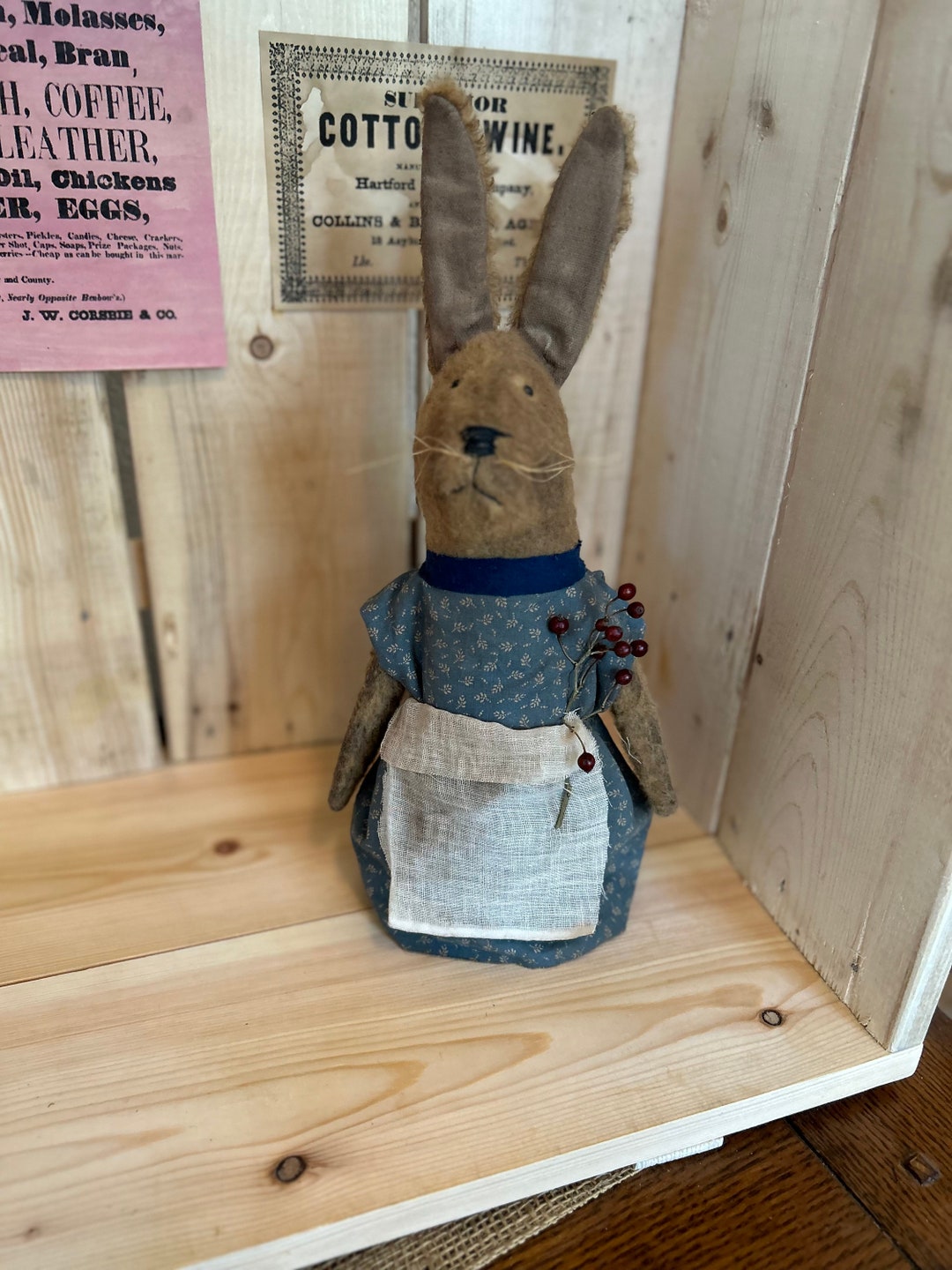 Primitive Bunny~primitive Rabbit~primitive Spring~primitive Decor ...