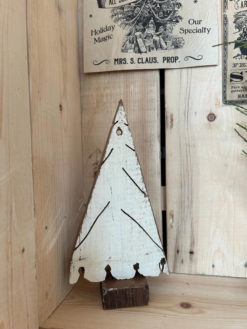 Farmhouse Christmas~ Vintage Christmas Decoration~ Antique Painted ...