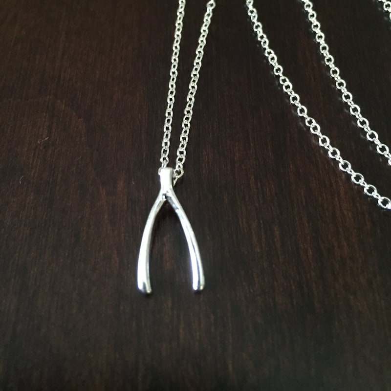 Wishbone Necklace - Etsy