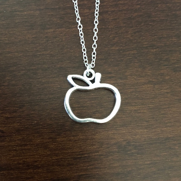 Apple Pendant - Etsy