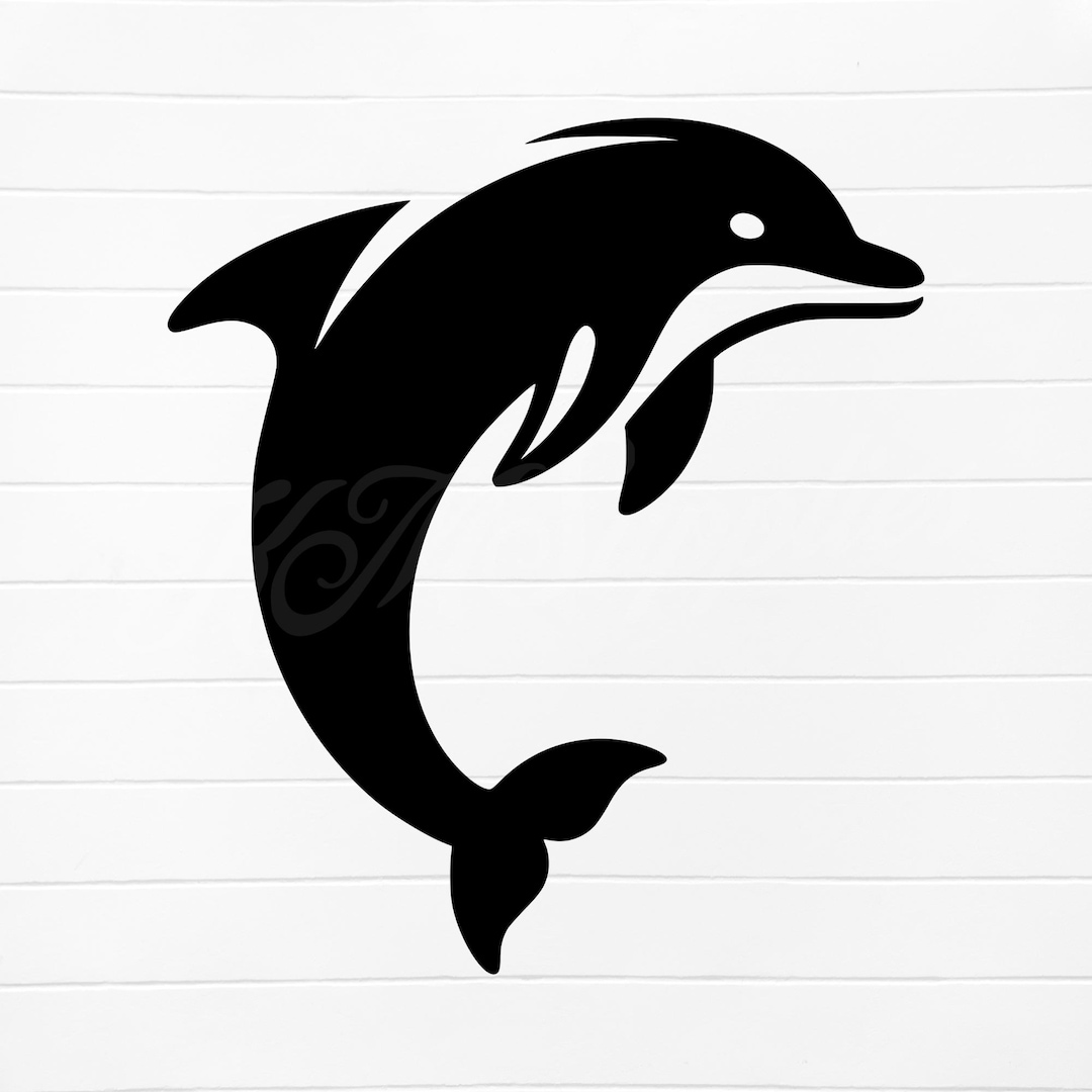 Dolphin Silhouette Clipart, Dolphin Silhouette, Dolphin Clipart ...