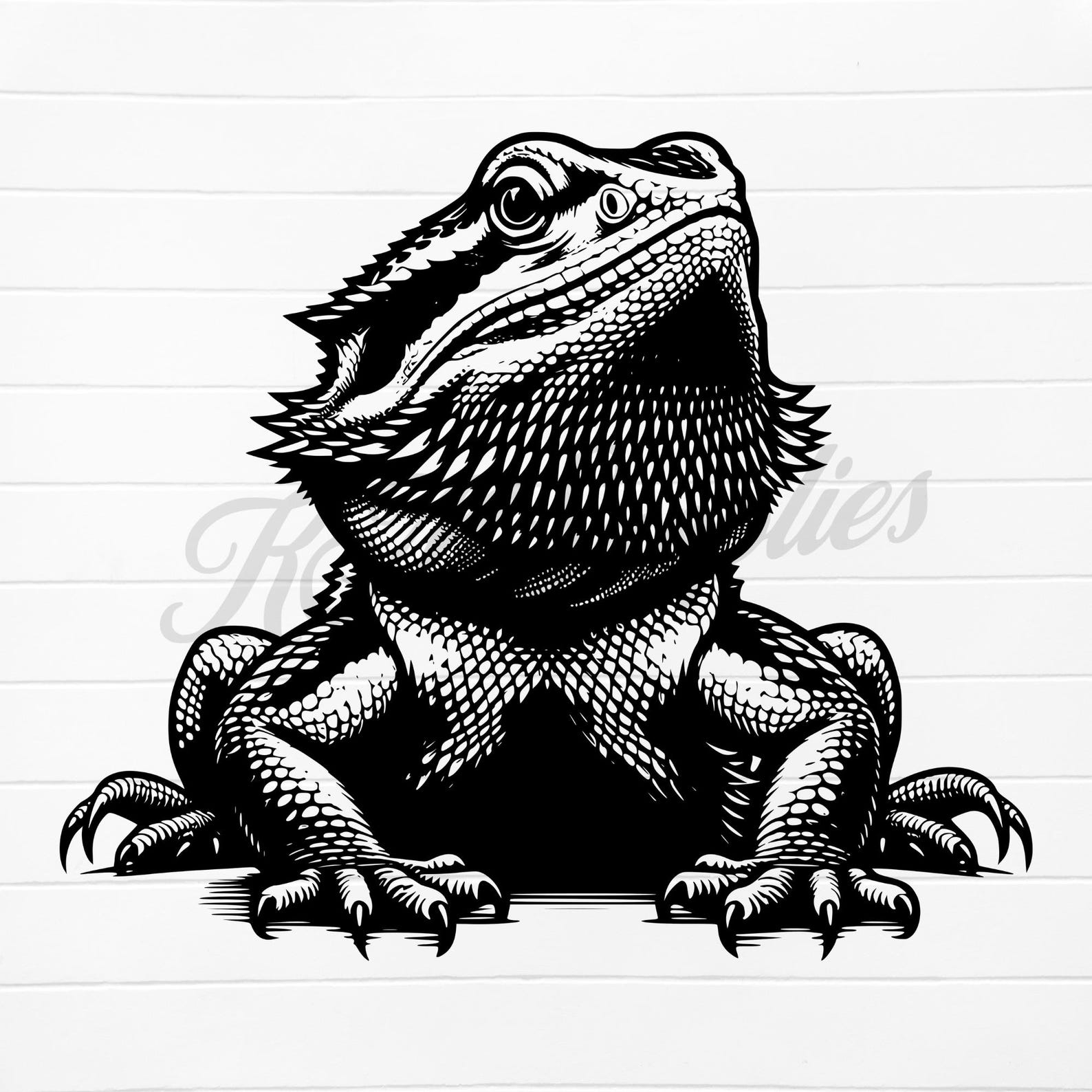 Bearded Dragon Svg, Bearded Dragon Png, Bearded Dragon Clipart Png ...