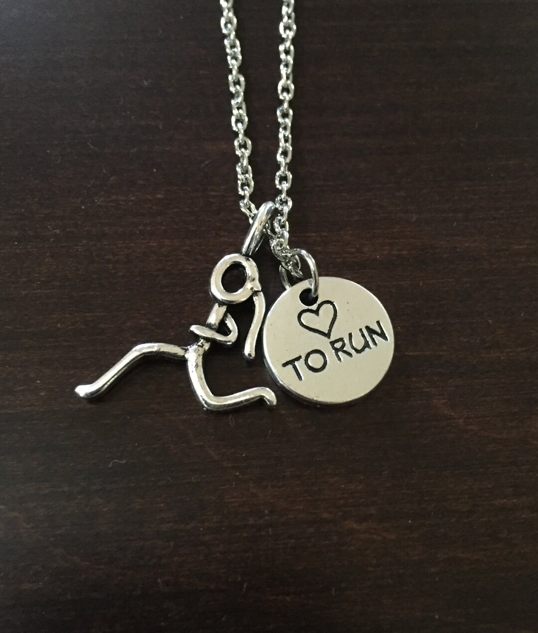 Runner Necklace, Running Necklace, Runner Jewelry, Running Jewelry ...