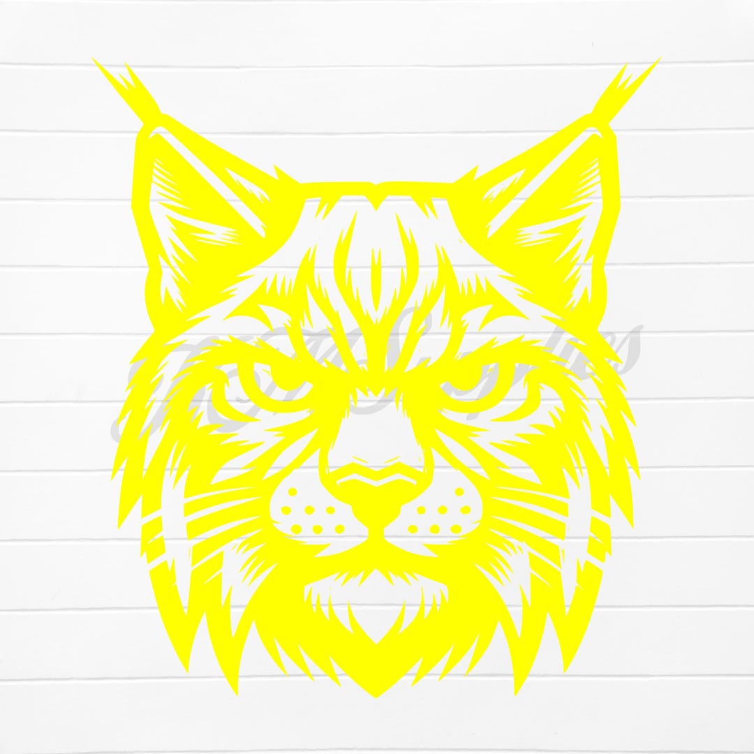 Yellow Wildcats Png, Wildcat Svg Yellow, Wildcats Yellow, Wildcat ...