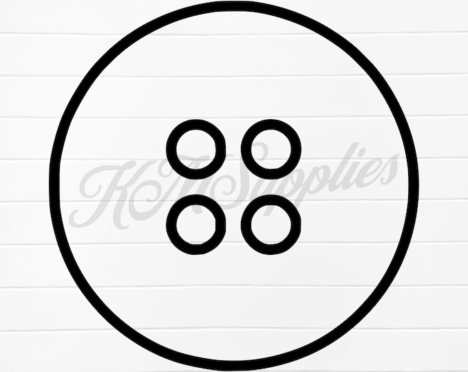 Sewing Button Svg, Sewing Svg, Button Svg, Sublimation PNG, Svg Cutting ...