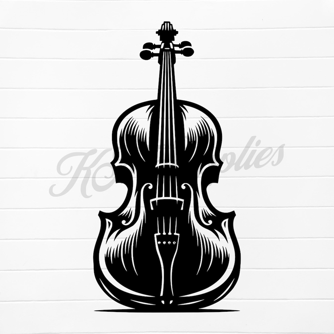 Cello Silhouette Svg, Cello Png, Cello Svg, Cello Vector, Cello Clipart ...