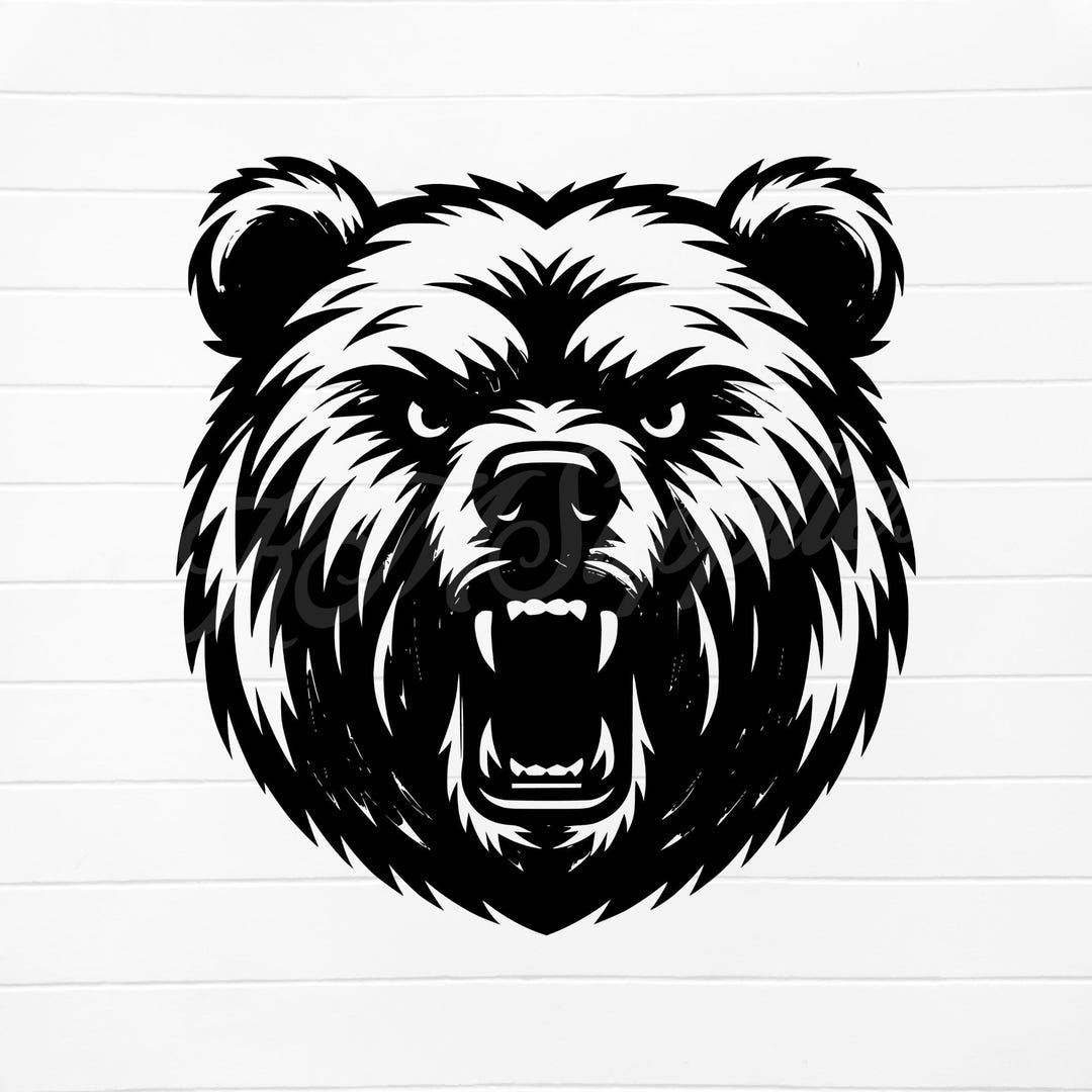 Bear Silhouette Png, Bear Silhouette Svg, Bear Silhouette Svg File, Bear Silhouette, Silhouette ...