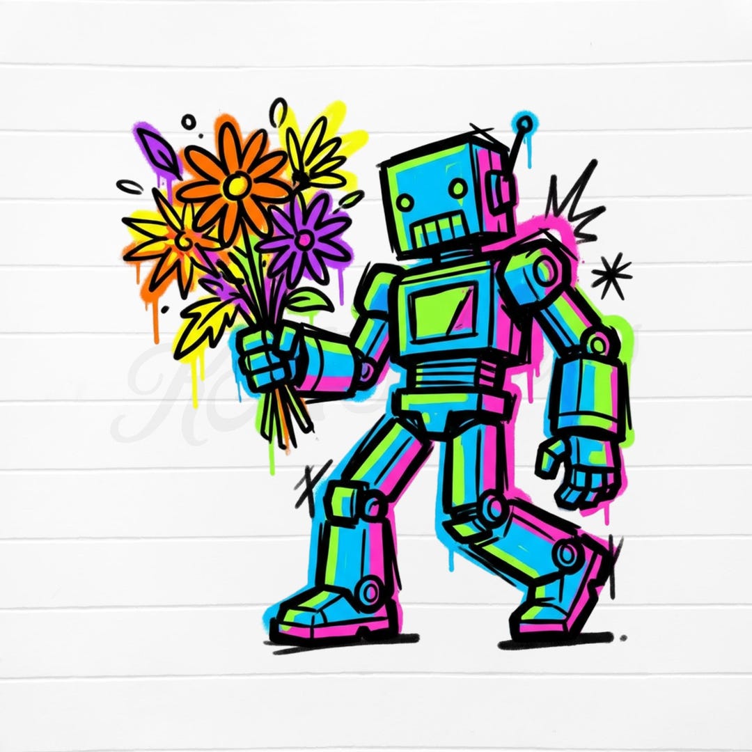 Robot Png, Robot Clip Art, Robot Graphics, Robot Digital Download ...