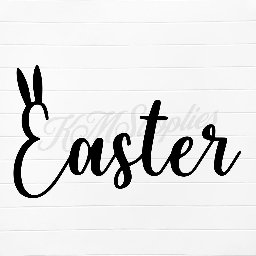 Easter Word Png, Easter Word Art Svg, Easter Word Art, Easter Font Png ...