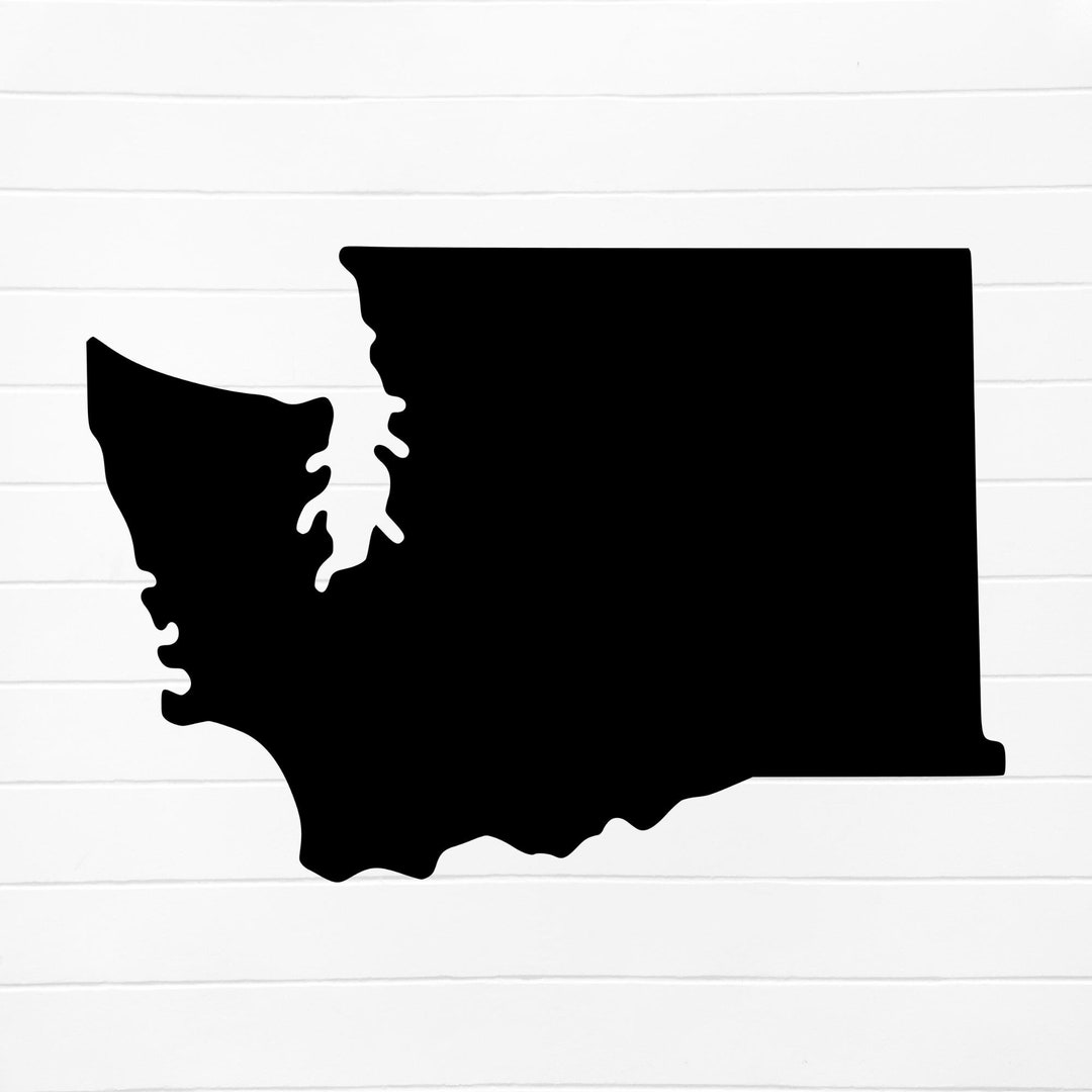 Washington Outline Svg, Washington Svg, Washington Svg State ...