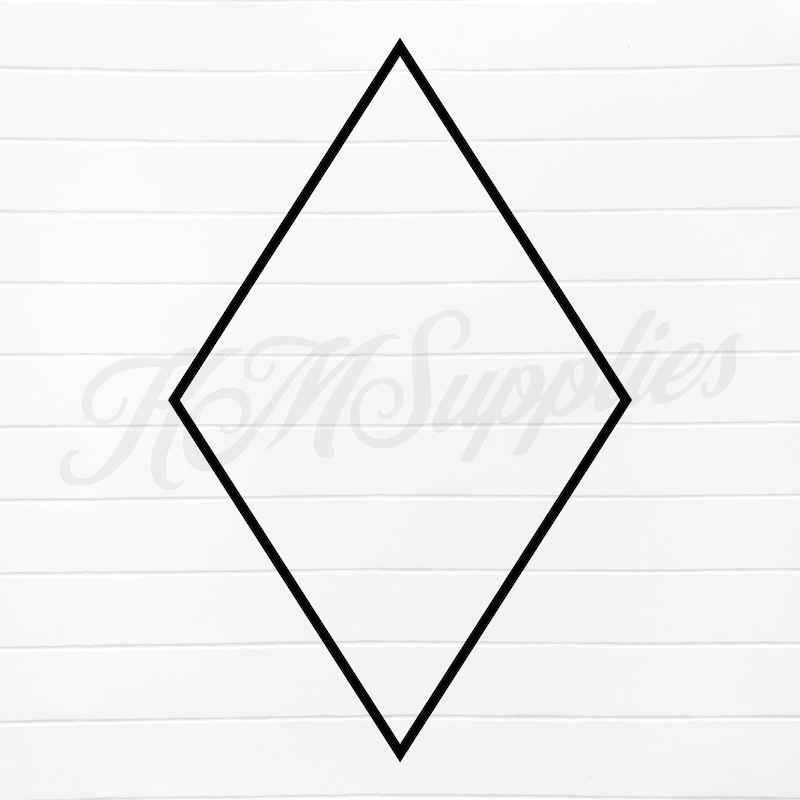 Diamond Svg - Etsy