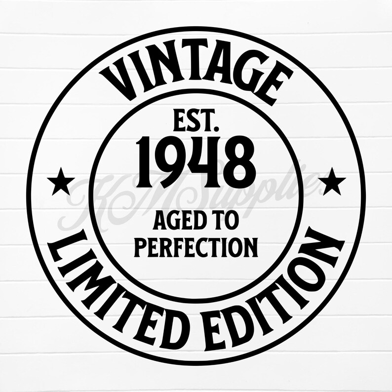 1948 Svg, 1948 Png, 1948 Clipart, 1948 Clip Art, Est 1948 Svg, Est 1948 ...