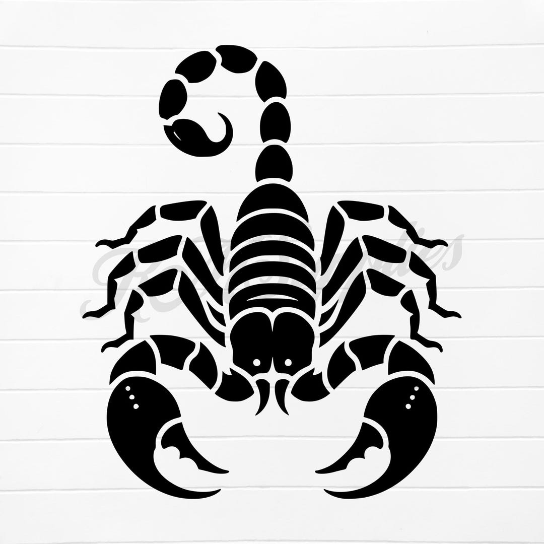 Scorpion Svg, Scorpion Svg Files, Scorpion Png, Scorpion Clipart ...