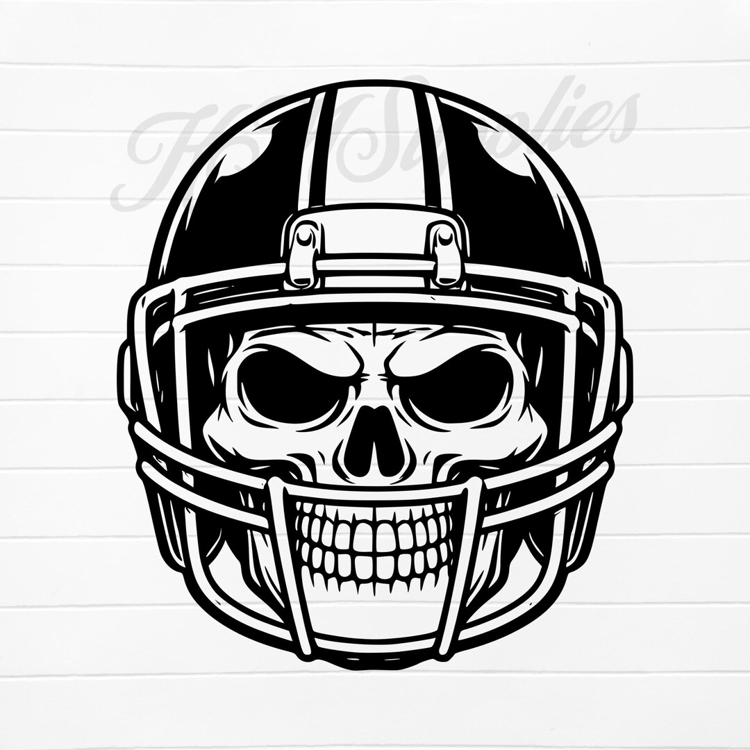 Football Skeleton Helmet Png, Football Skeleton Helmet Svg, Skull ...