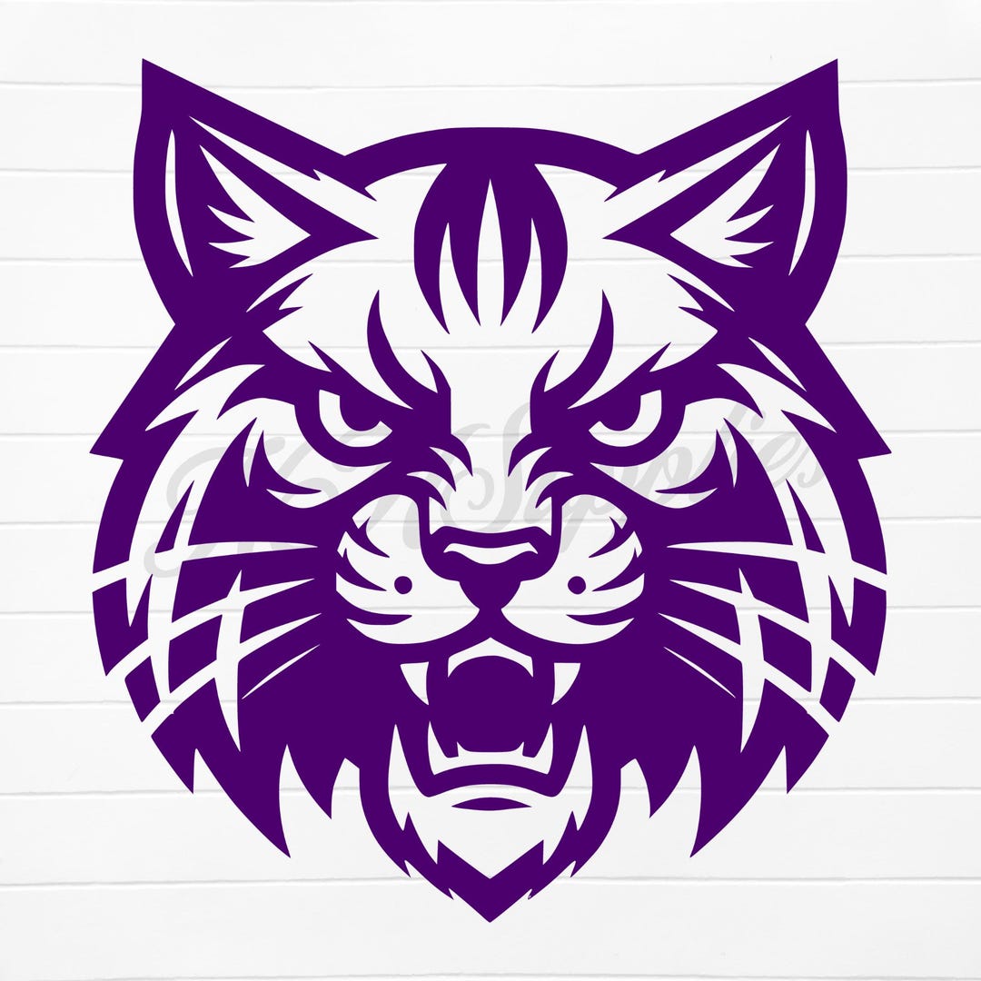 Purple Wildcats Png, Wildcat Svg Purple, Wildcats Purple, Wildcat ...