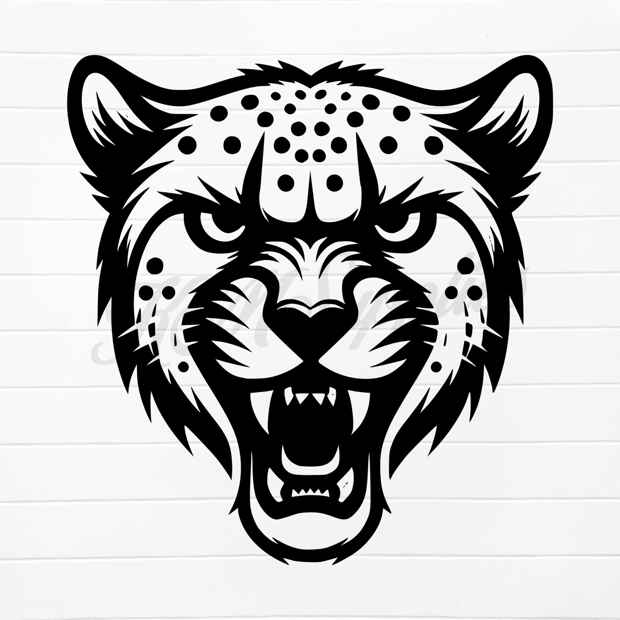 Cheetah Png Svg, Cheetah Face Svg, Cheetah Mascot Svg, Cheetah Logo Png ...