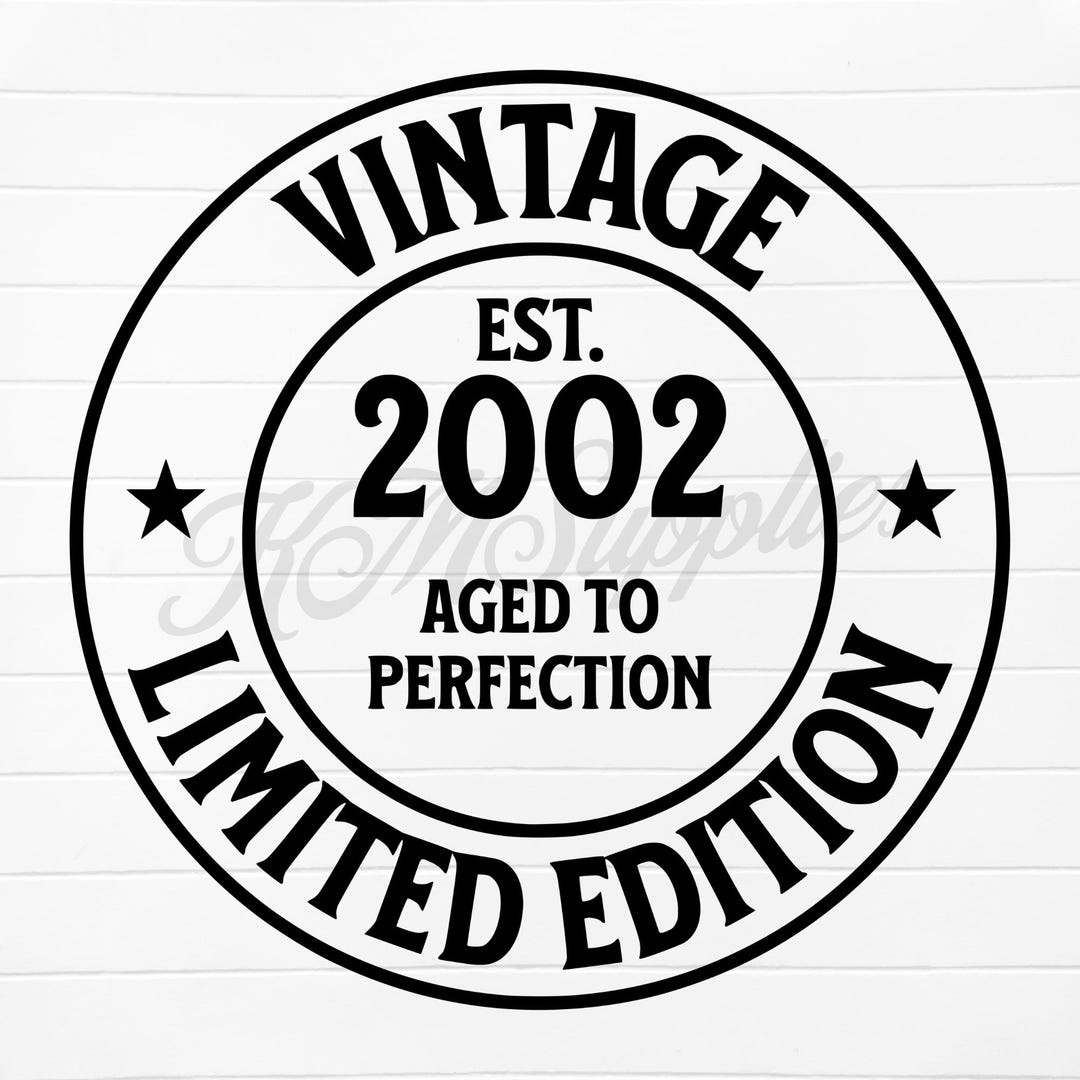 2002 Svg, 2002 Png, 2002 Clipart, 2002 Clip Art, Est 2002 Svg, Est 2002 ...