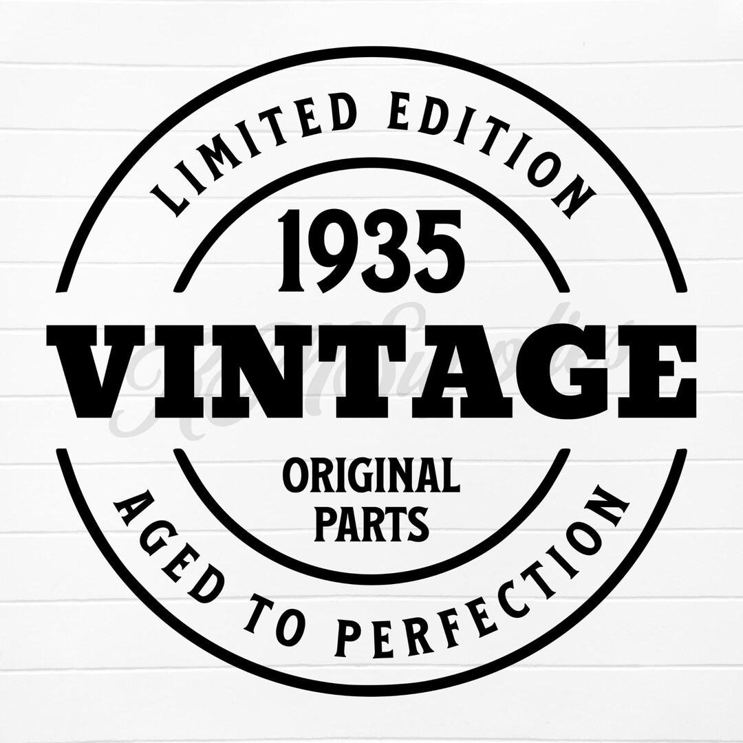 1935 Svg, 1935 Png, 1935 Clipart, 1935 Clip Art, Est 1935 Svg, Est 1935 ...