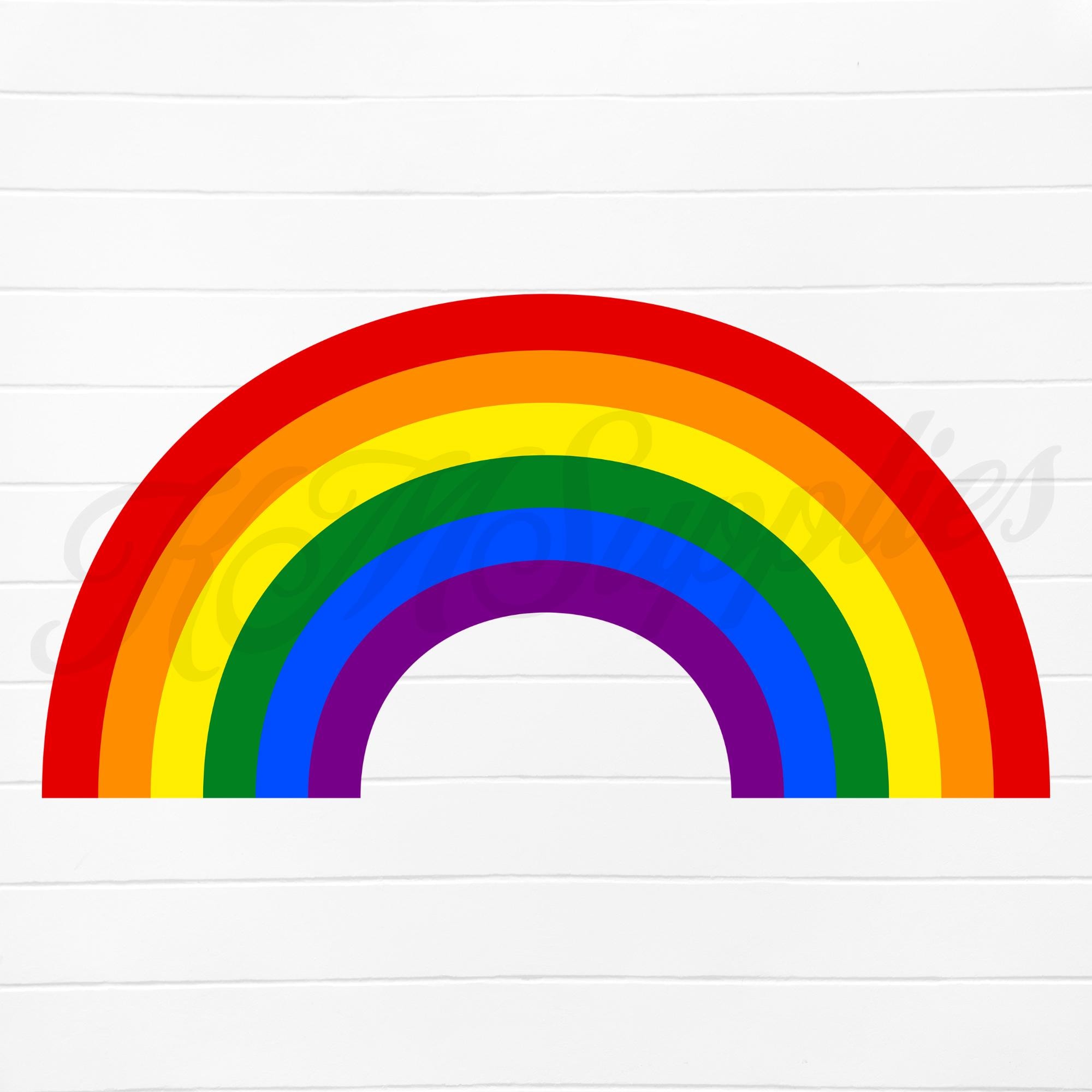 Rainbow Svg, Rainbow Svg Files, Rainbow Png Designs, Rainbow Png ...