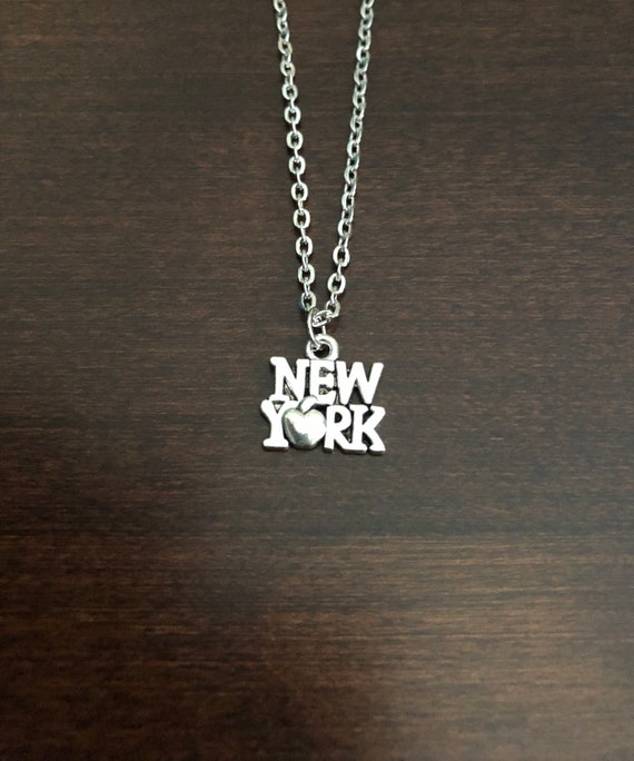 New York New York City NYC New York Necklace New York City | Etsy
