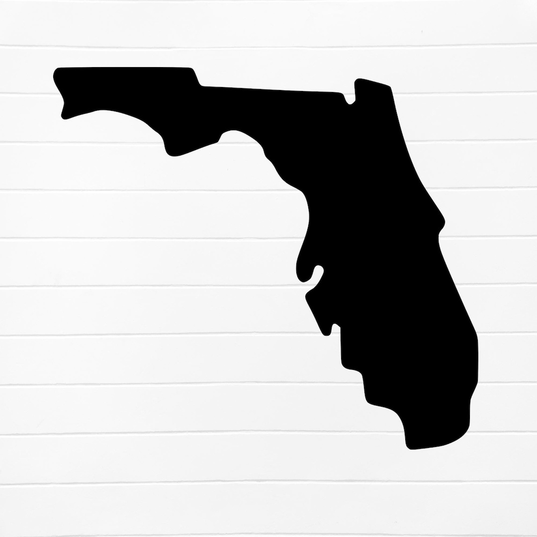 Florida Outline Svg, Florida Map Png, Florida Map Svg, Florida State ...