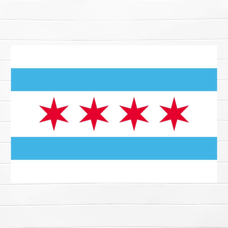 Chicago Art Vector - Etsy