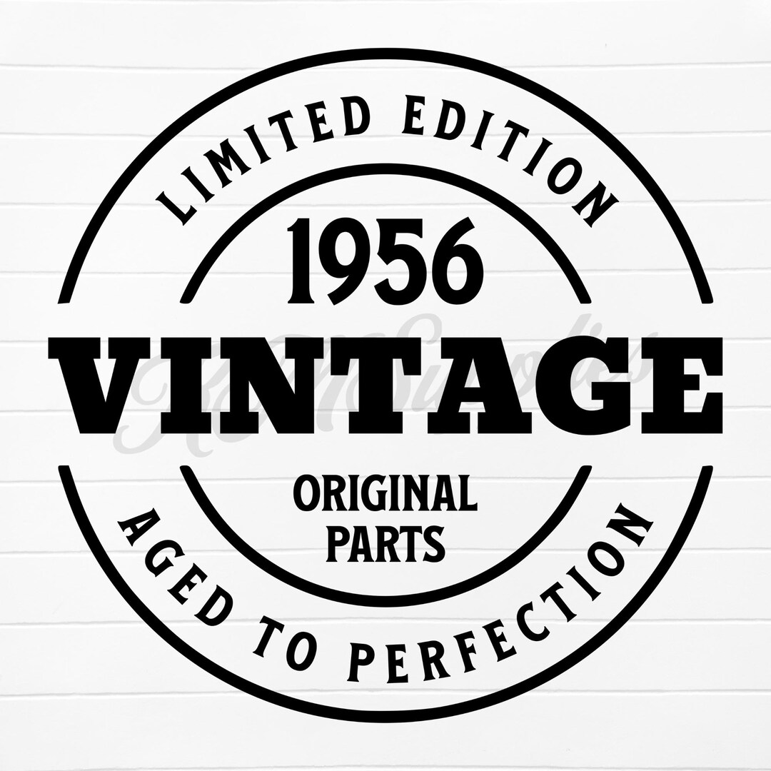 1956 Svg, 1956 Png, 1956 Clipart, 1956 Clip Art, Est 1956 Svg, Est 1956 ...