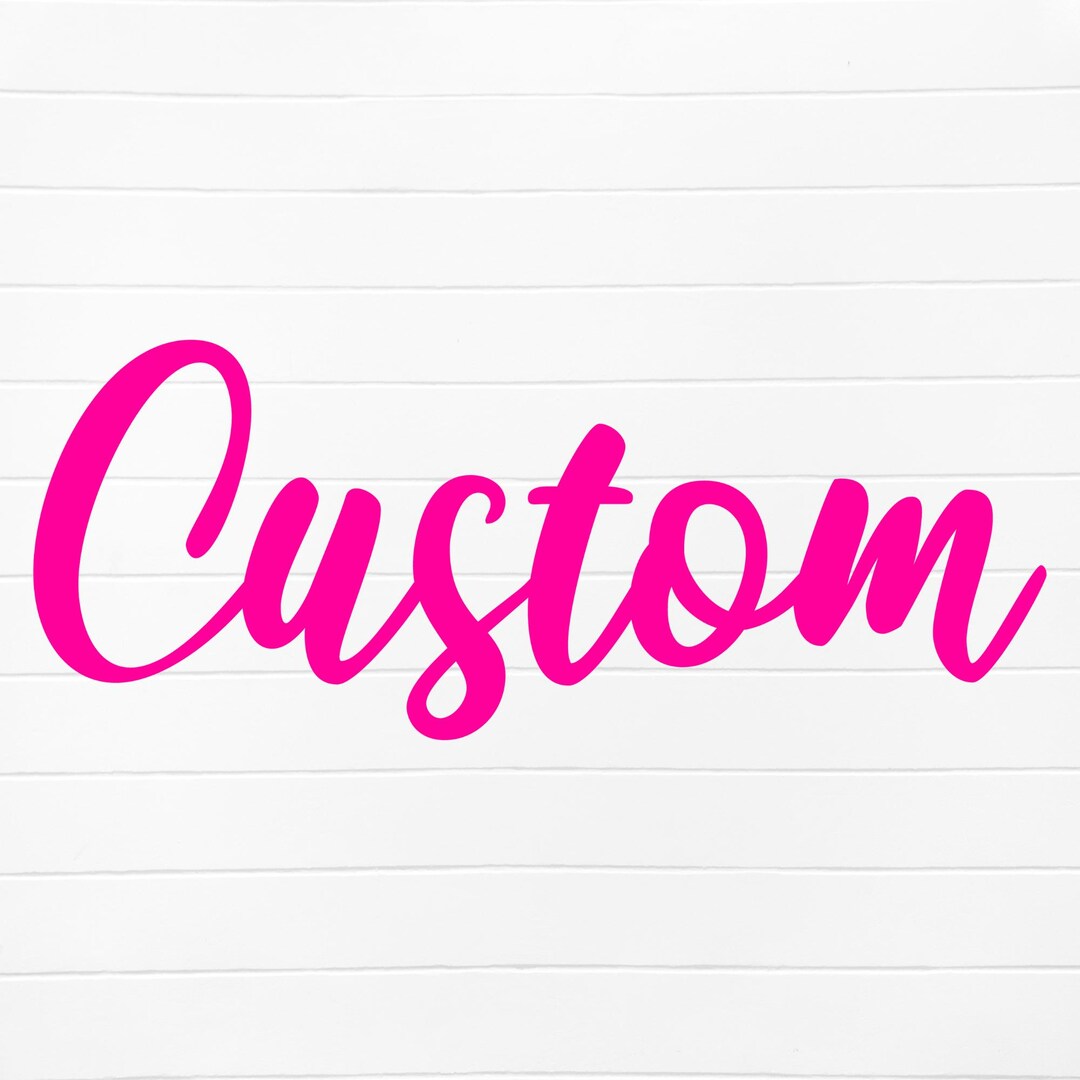 Pink Custom Names Png, Pink Letters Png, Personalized Text Svg, Custom ...