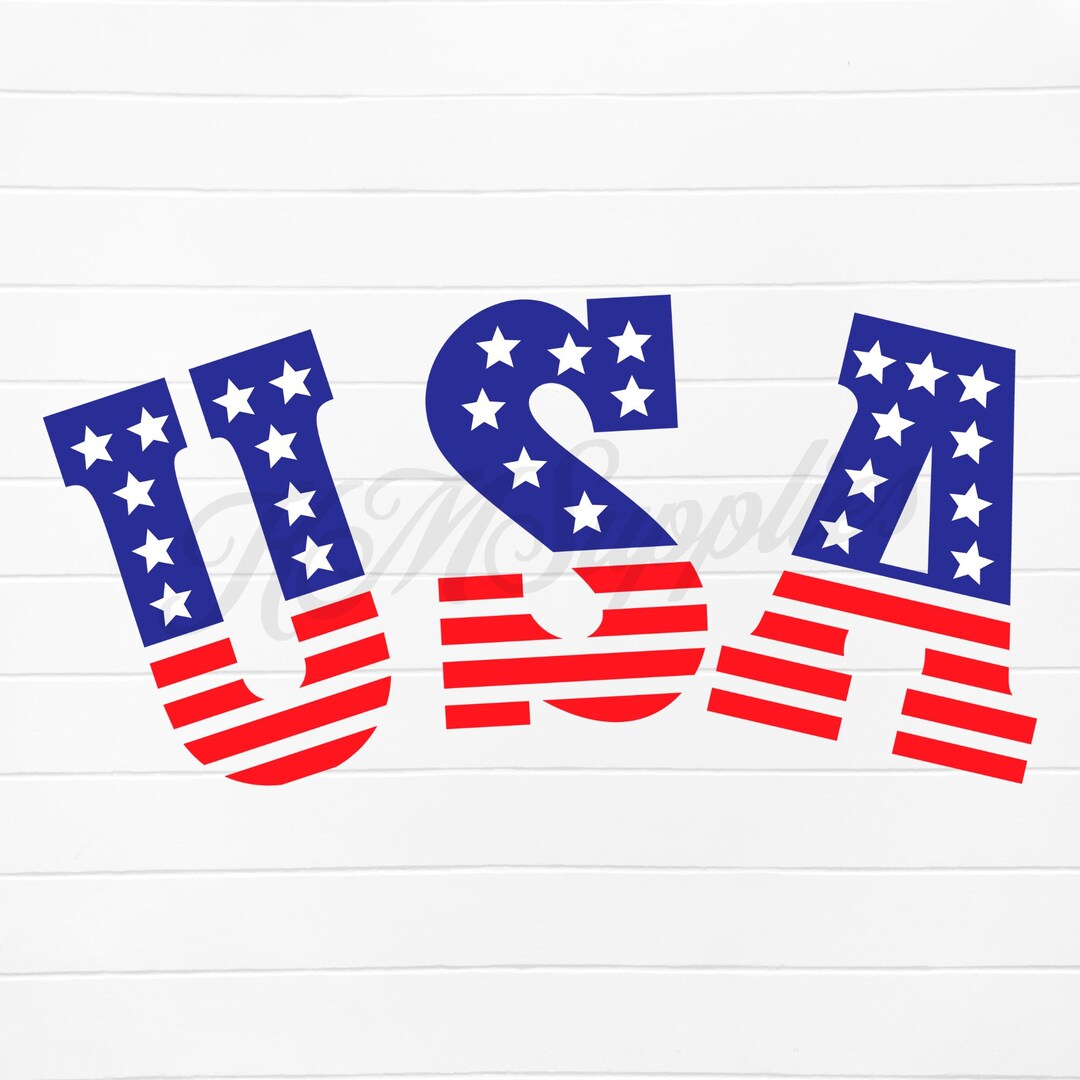 Usa Svg, Usa Svg Image, Usa Svg File, Usa Word Art, Usa Svg Designs ...