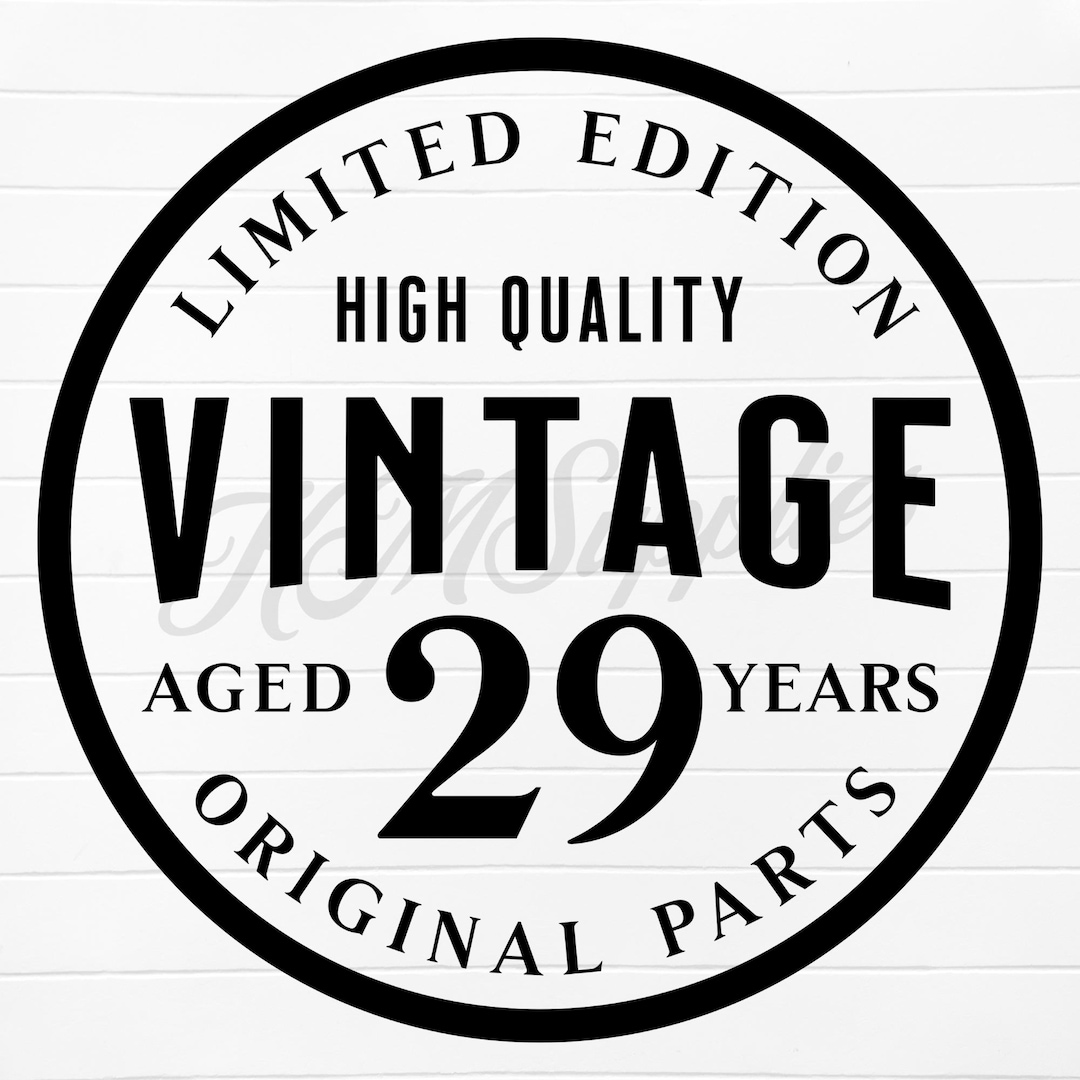 29th Birthday Svg, 29th Birthday Png, 29th Birthday, 29th Bday, 29 ...