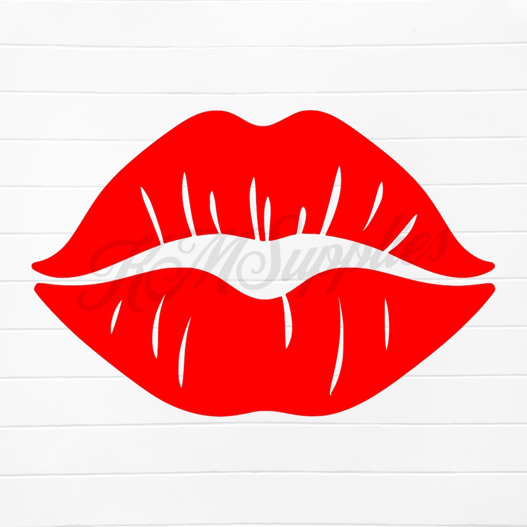 Red Lips Svg, Red Lips Png, Red Lips Clipart, Red Lips Clip Art, Svg ...