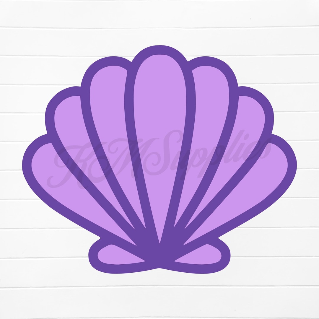 Seashell Svg, Seashell Png, Seashell Digital Download, Seashell Vector ...