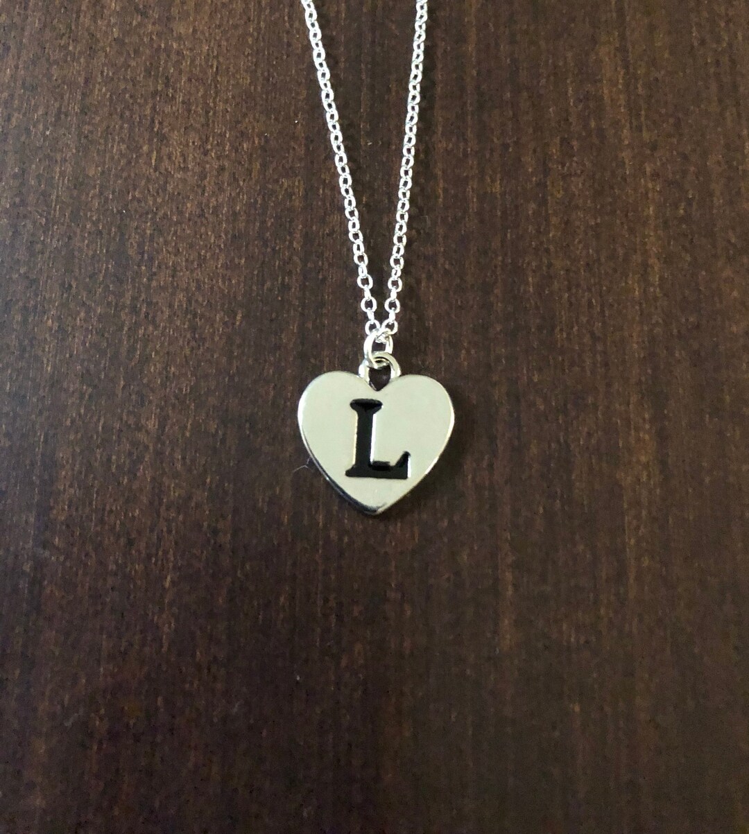 Initial Necklace, Necklace Initial, Initial Heart Necklace, Initial ...