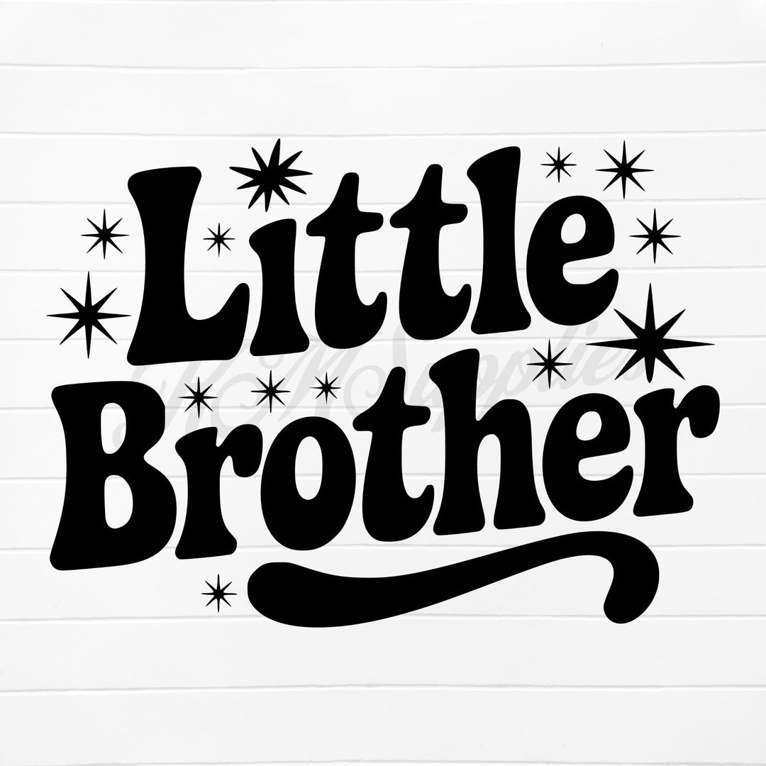 Little Brother Svg, Little Brother Svg Designs, Little Brother Png ...