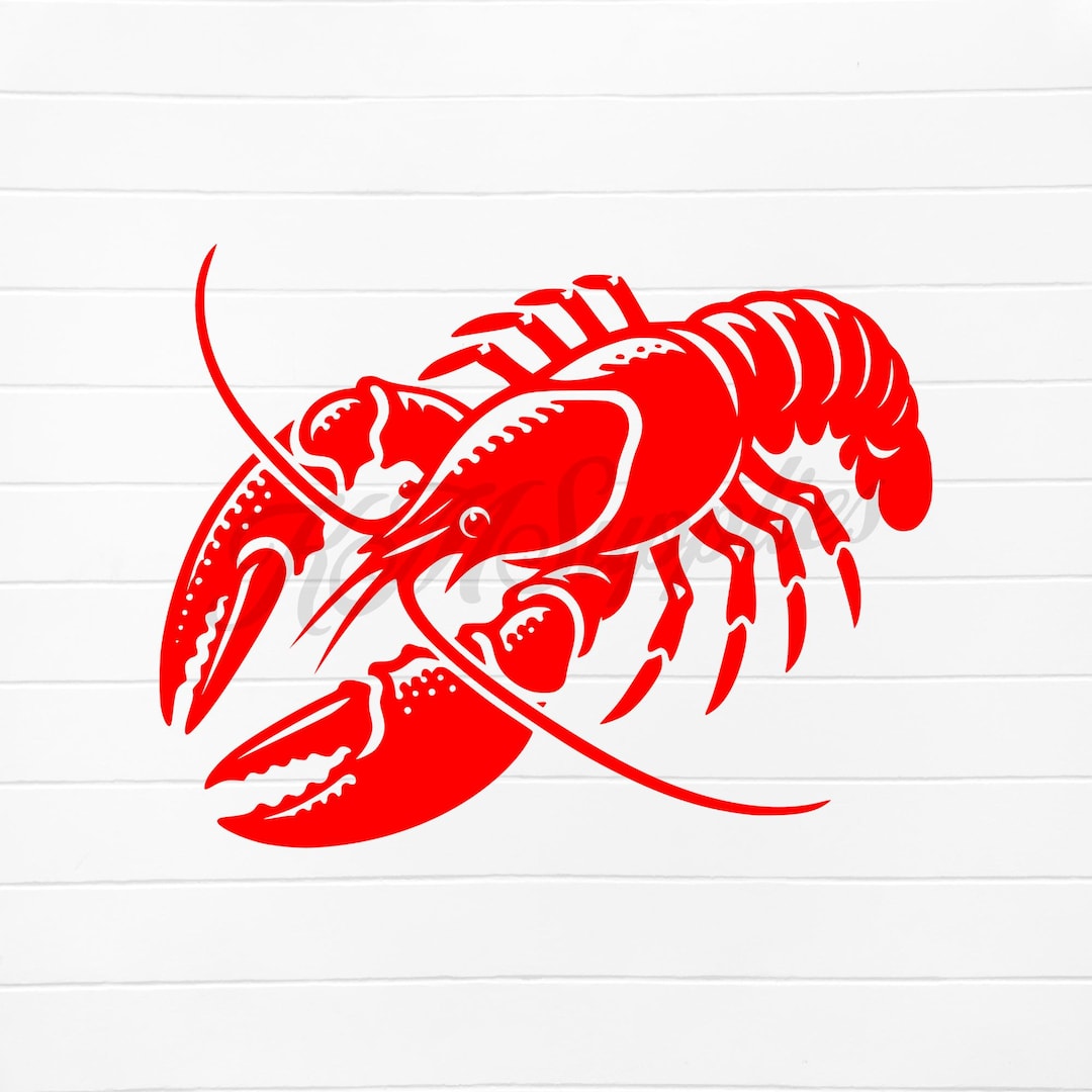 Crawfish Svg Files, Crawfish Svg, Crawfish Png, Crawfish Png File ...
