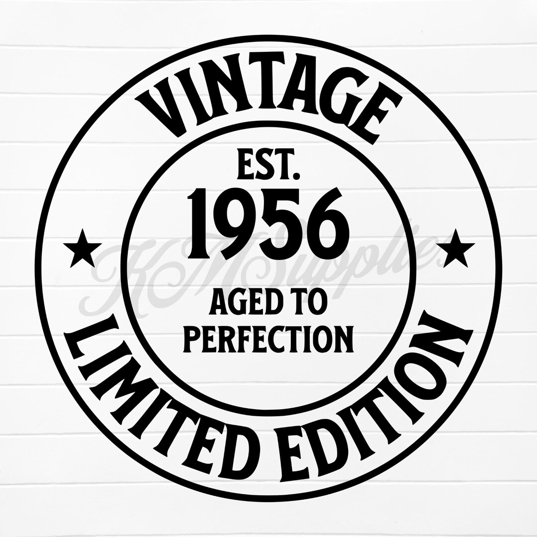 1956 Svg, 1956 Png, 1956 Clipart, 1956 Clip Art, Est 1956 Svg, Est 1956 ...