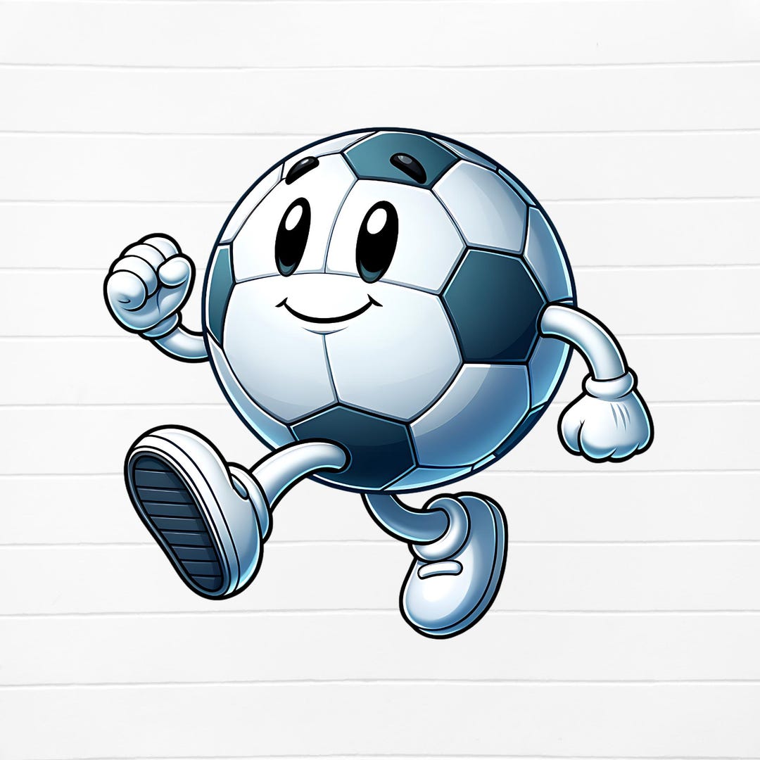 Cute Soccer Svg, Cute Soccer Png, Soccer Ball Svg, Soccer Ball Svg ...
